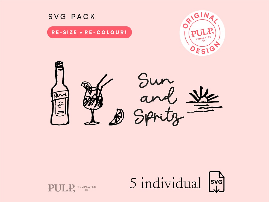 BACHELORETTE SVG PACK | Sun and Spritz | Bachelorette Merchandise T ...