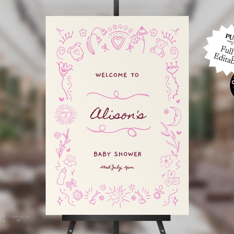 Cute Welcome Sign - Etsy