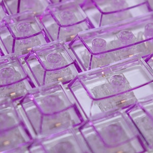 Custom Clear Keycaps Transparent Keycaps Blank Keycap Sets for ...