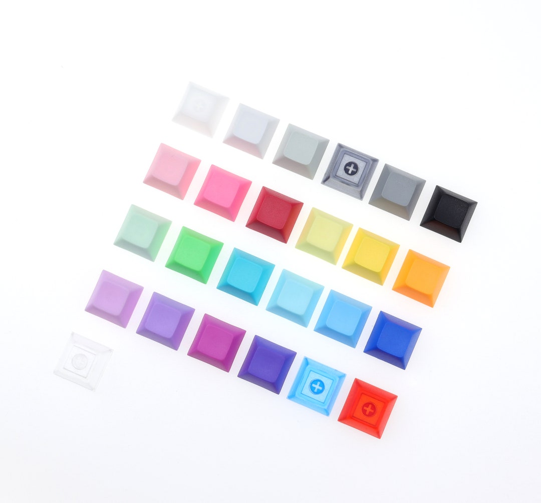 DSA PBT Keycap: Custom Cherry MX Keycaps - 25 Colors - Etsy