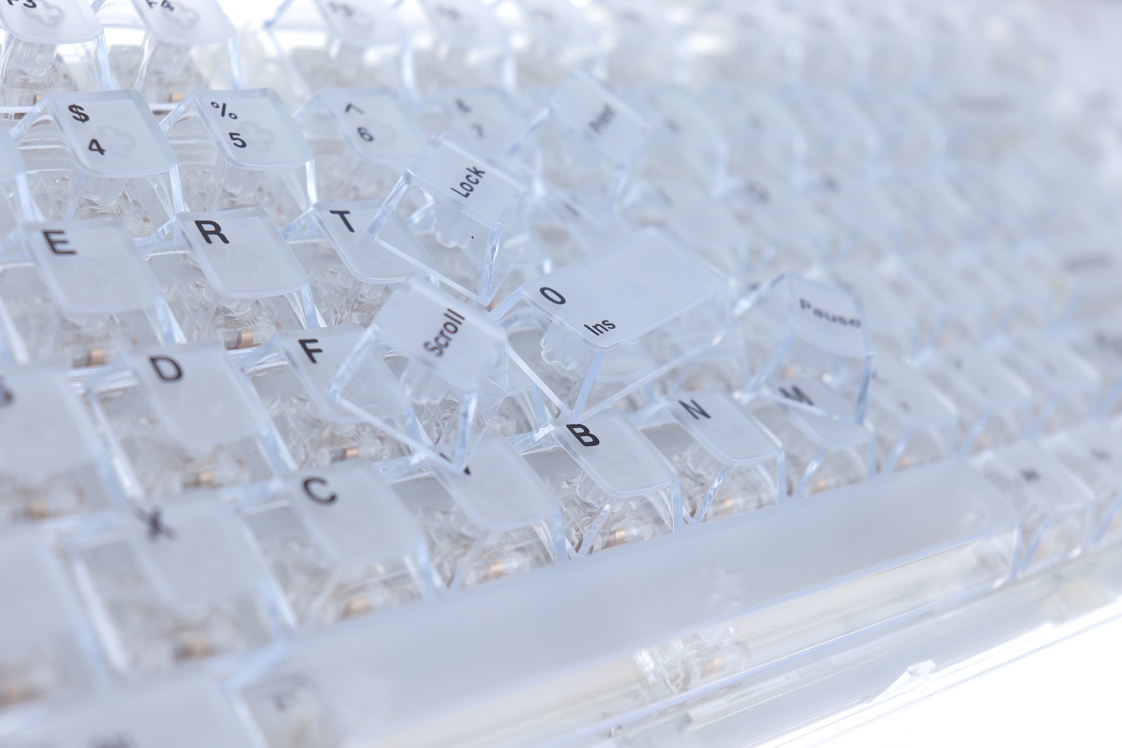 Clear Keycaps Set Blank Keycap Backlit Keycaps Cherry Keycaps ...