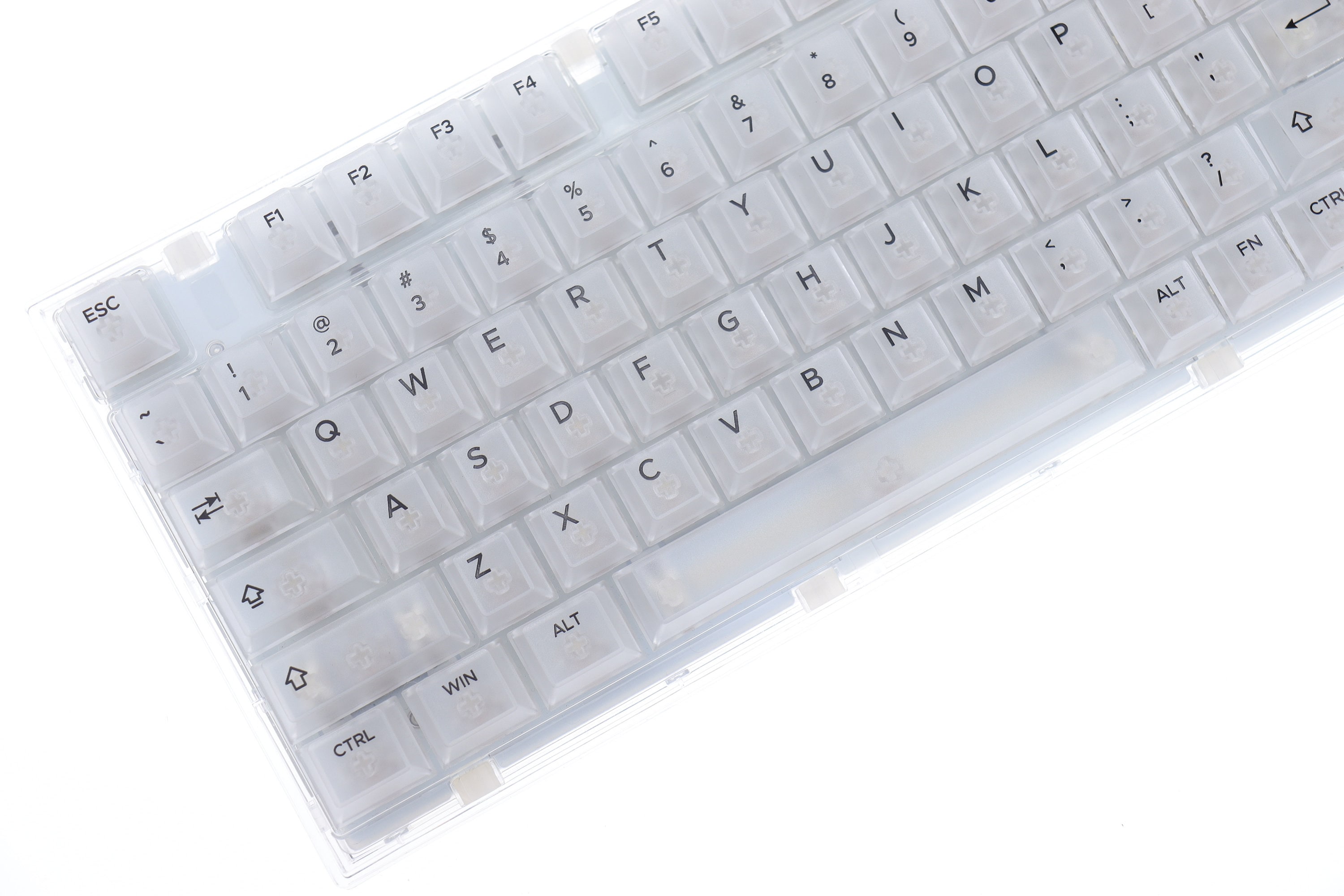 Clear Keycap 120 Key Set Matte Surface Transparent Keycaps - Etsy