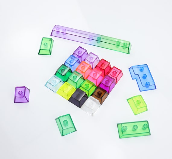 Custom Clear Keycaps Transparent Keycaps Blank Keycap Sets for - Etsy