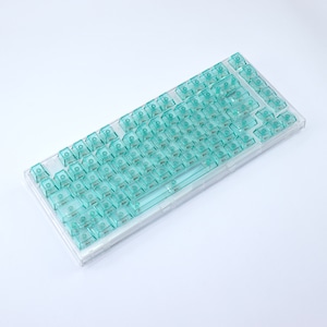Clear Keycaps Tiffany Keycaps Custom Blank Keycaps Keycap Set - Cherry ...