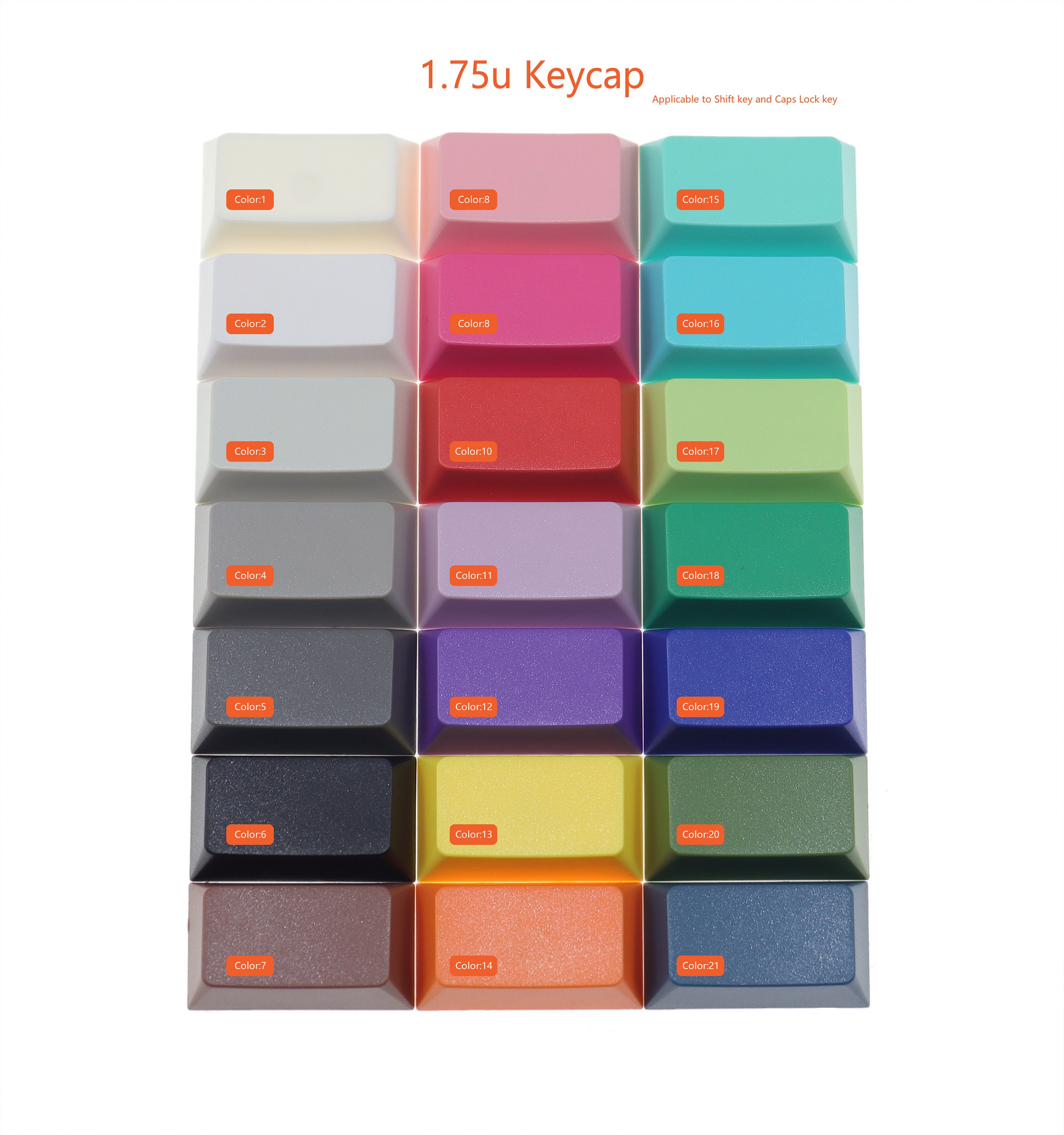 1.75u Keycaps Shift Keycap Caps Lock Keycap Blank Keycaps - Etsy UK