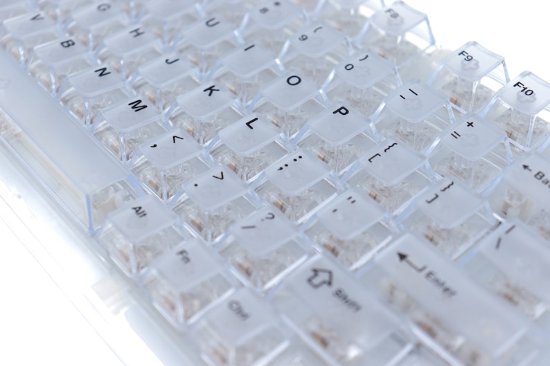Clear Keycaps Set Blank Keycap Backlit Keycaps Cherry Keycaps ...