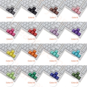 Arrow Keycaps Custom Arrow Keycap Set Blank Keycaps Cherry Keycaps Game ...