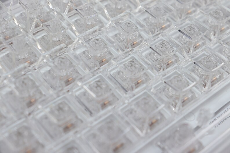 Clear PC Keycap Set: Backlit Cherry Keycaps for Mechanical Keyboard - Etsy