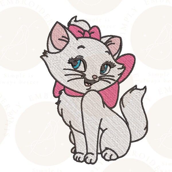 Cat Embroidery - Etsy