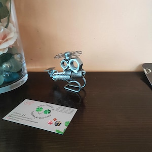 Helikopter Scrap Metal Art- Nut and Bolt Military Helicopter Pilot Gift ...