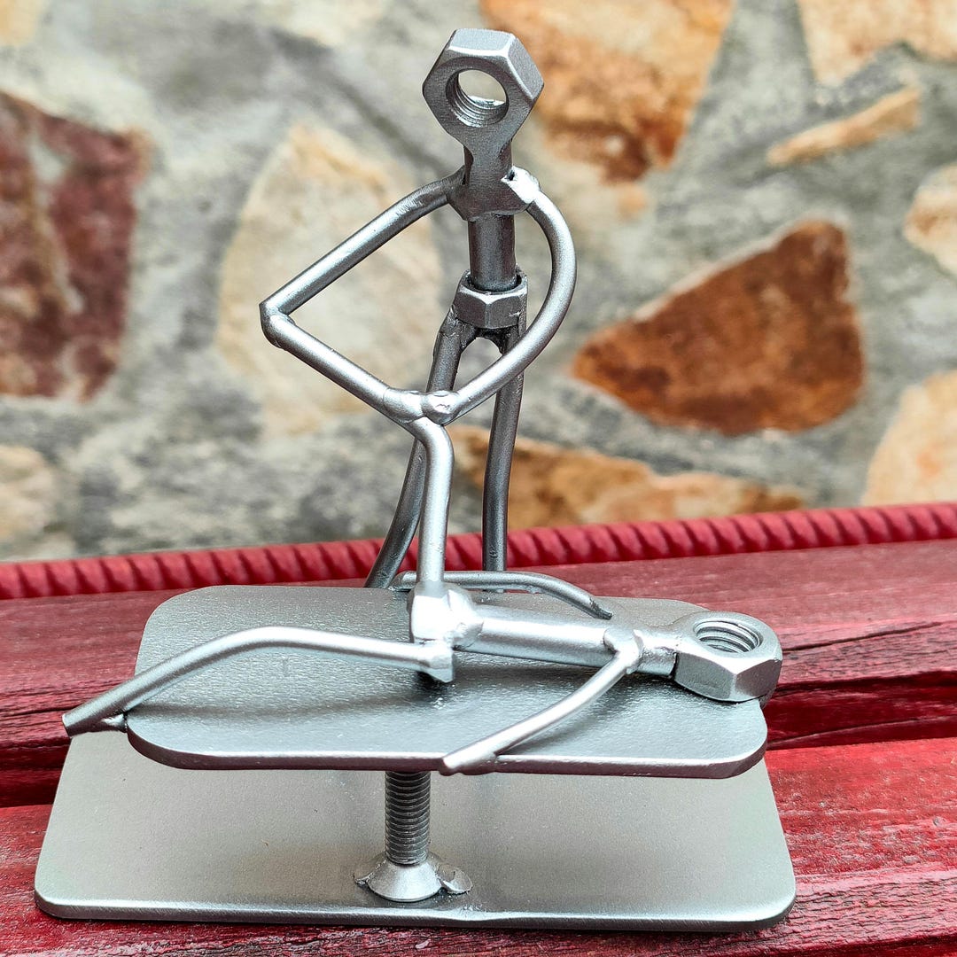 Physiotherapist Metal Sculpture- Present for Doctor- Physical Therapist ...