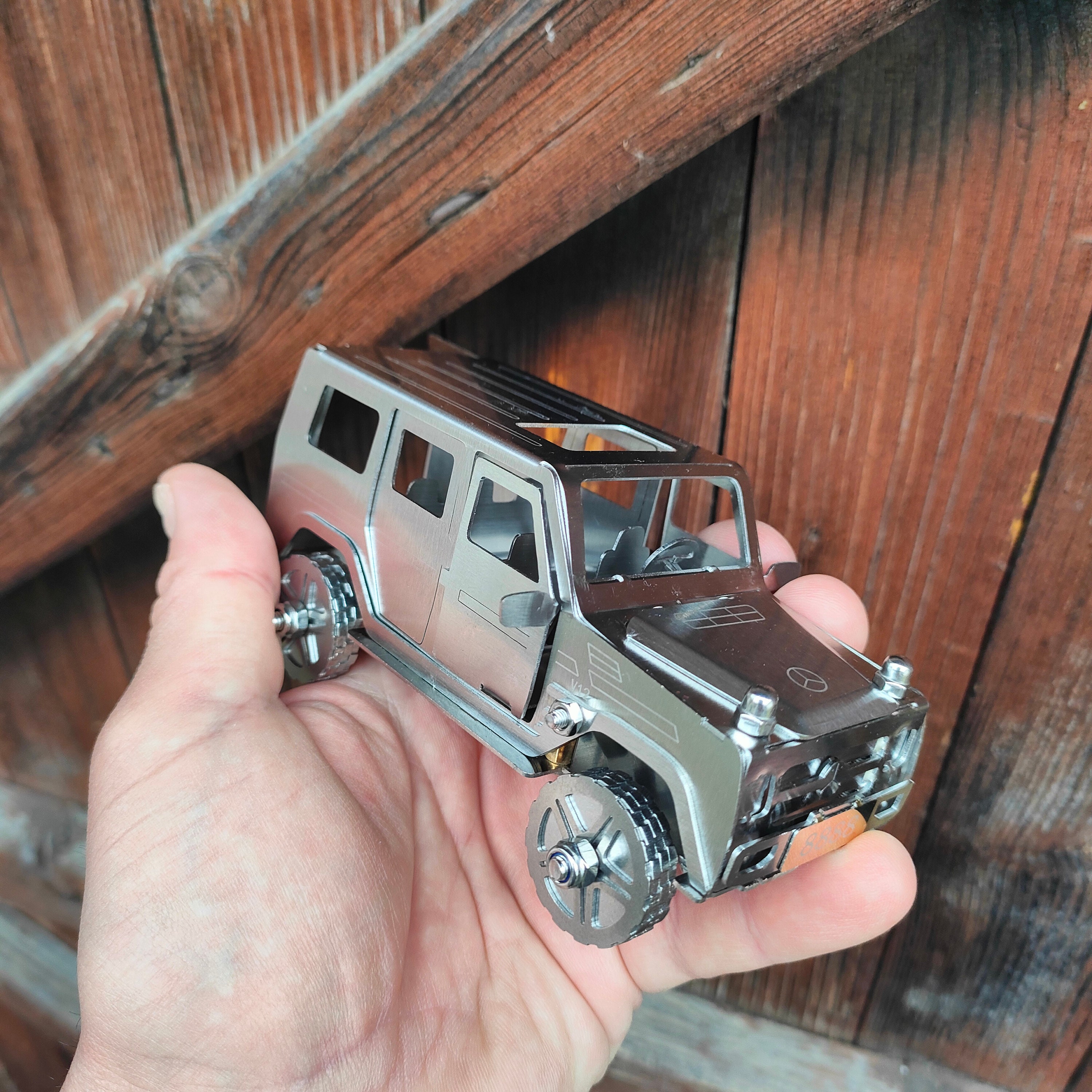 Mercedes Benz Metal Sculpture-g Wagon Man Cave Decor-g Class Metal ...