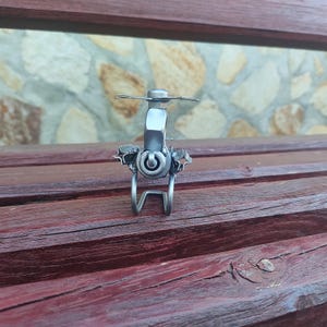 Helikopter Scrap Metal Art- Nut and Bolt Military Helicopter Pilot Gift ...