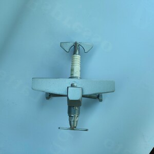 Spark Plug Jet Airplane Welded Art- Scrap Metal Art Pilot Gift- Nut and ...