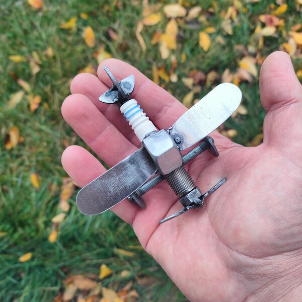 Spark Plug Airplane - Etsy UK