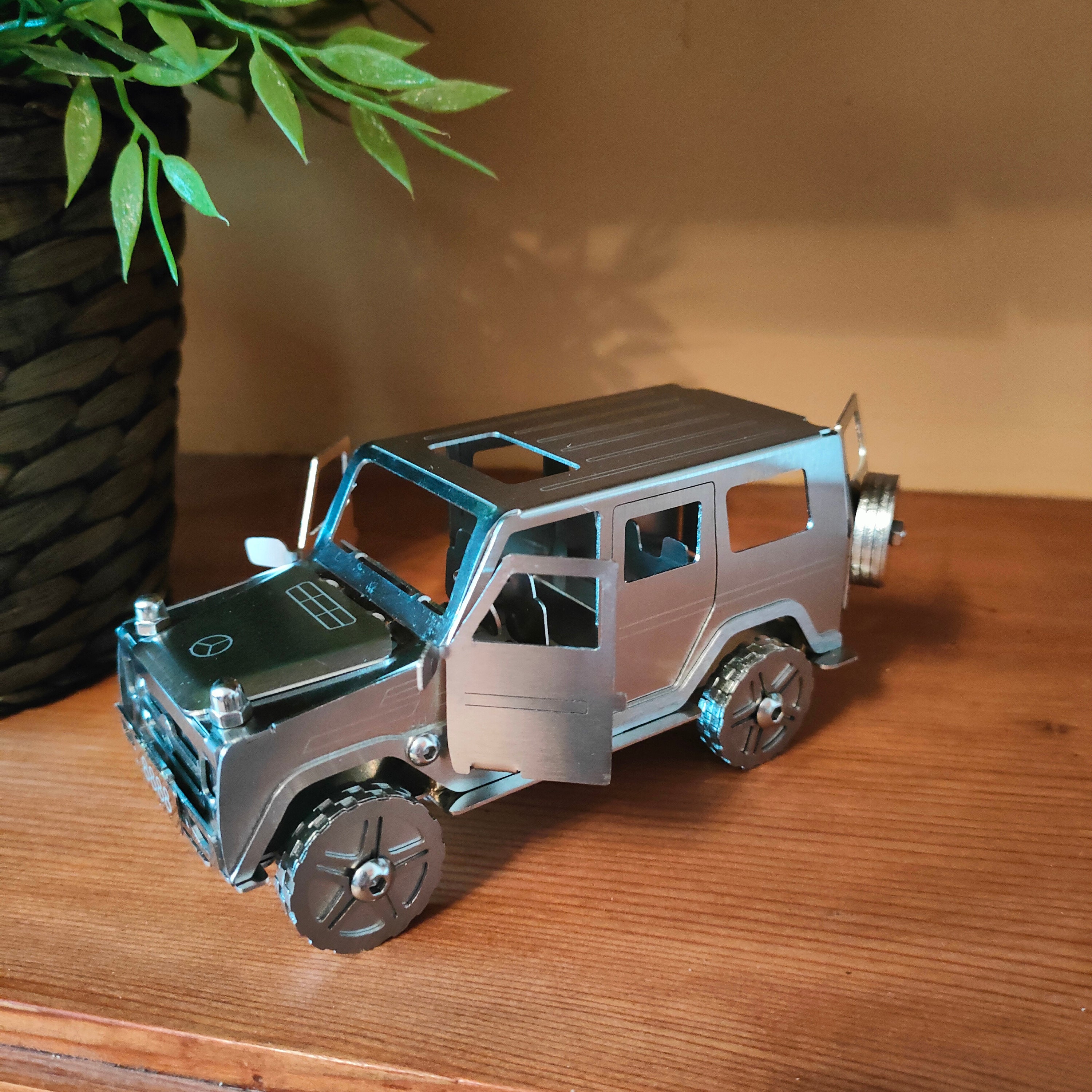 Mercedes Benz Metal Sculpture-g Wagon Man Cave Decor-g Class Metal ...