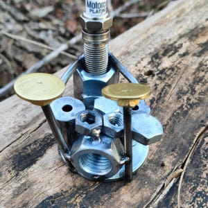 Drummer Metal Sculpture- Shelf Decor, Welded Metal Art for Music Lovers ...