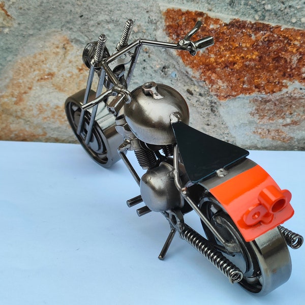 Motorcycle Sculpture - Etsy