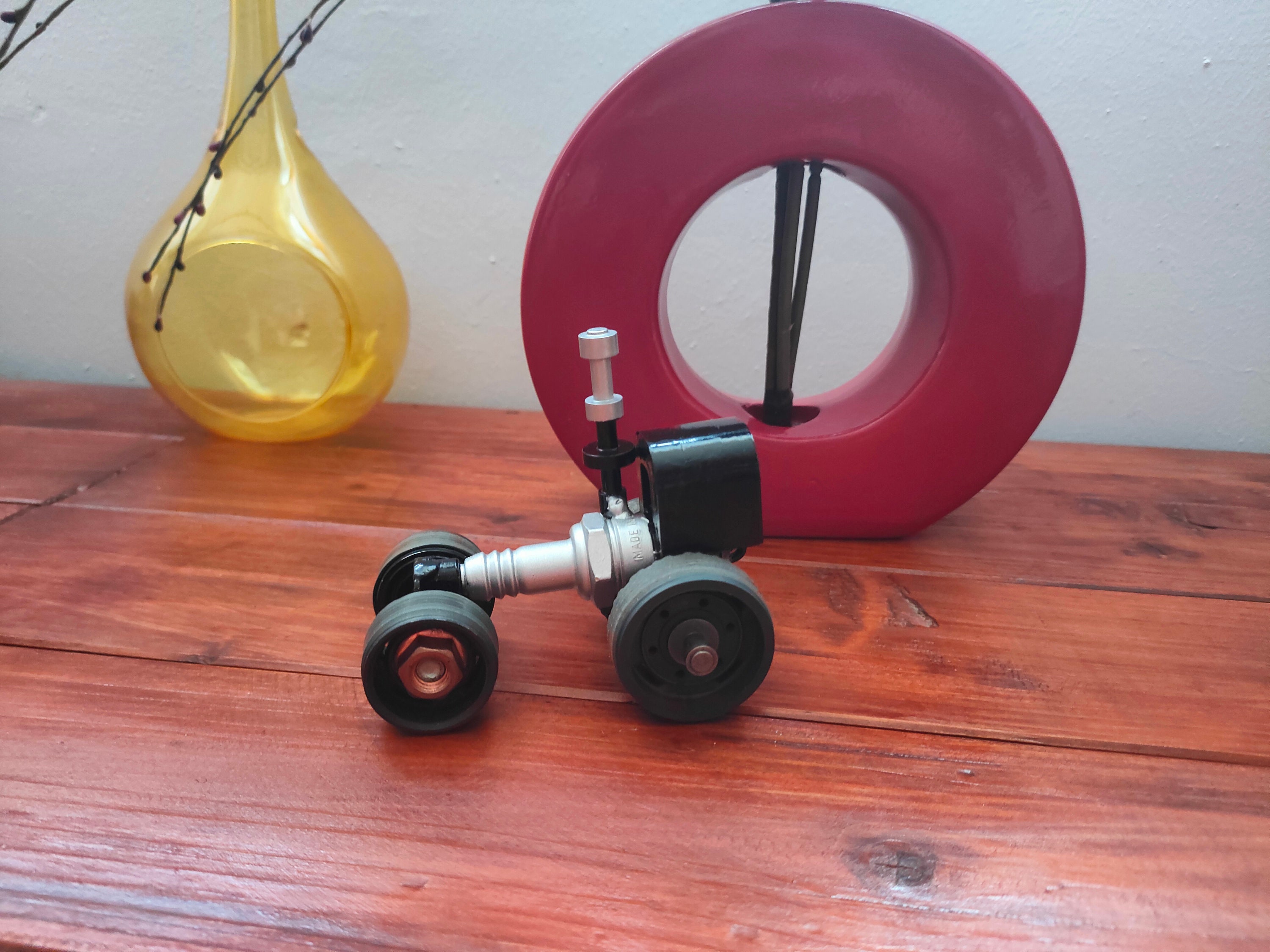 Tractor Steampunk Figure Spark Plug Metal Art Cool Metal Art - Etsy