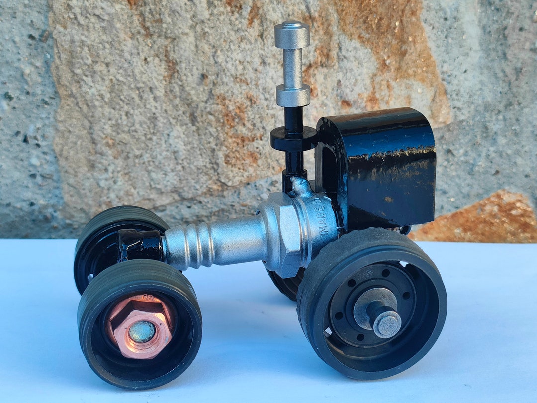 Tractor Steampunk Figure, Spark Plug Metal Art, Cool Metal Art Perfect ...