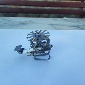 Helikopter Scrap Metal Art- Nut and Bolt Military Helicopter Pilot Gift ...