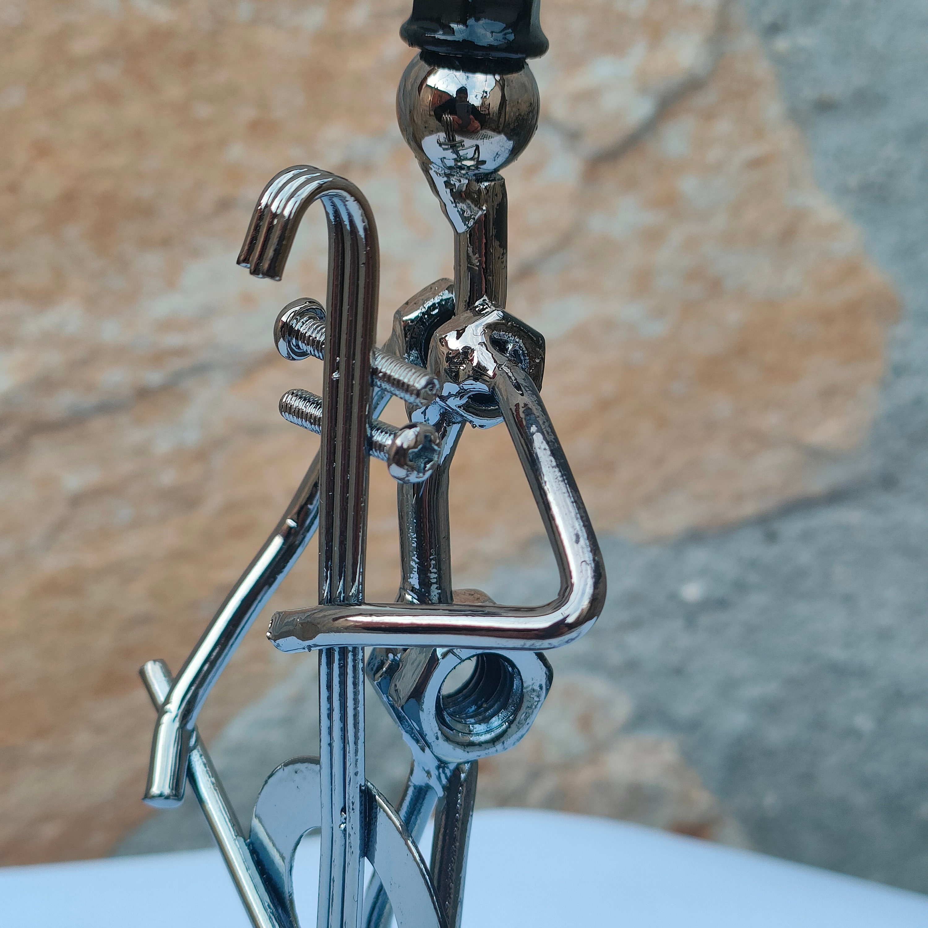 Cello Player Welded Metal Art Sculpture, Gifts for Musicians Sculpture ...