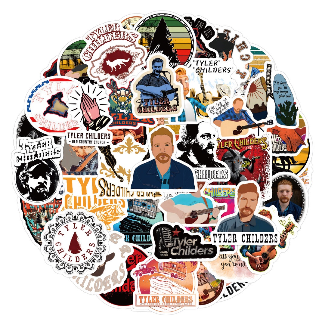50 Tyler Childers Sticker Pack for Laptop/waterbottle/skateboard ...