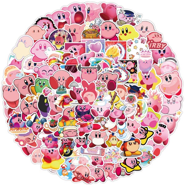 Kirby Sticker - Etsy