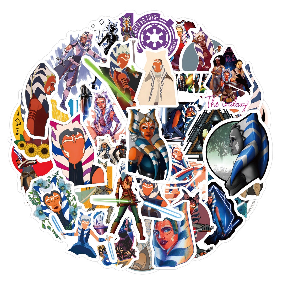 100 Ahsoka Sticker Pack for Laptop/waterbottle/skateboard/luggage ...