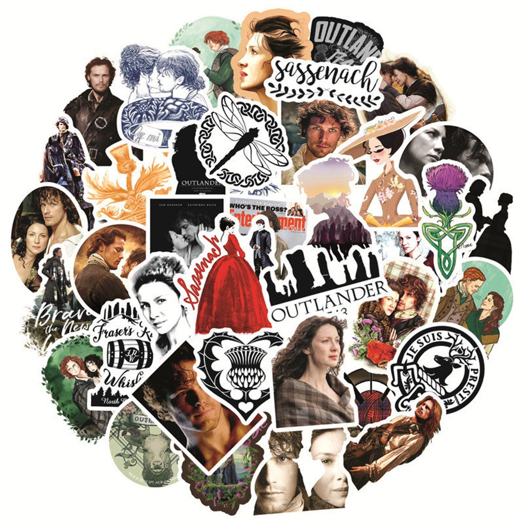 50 Outlander Sticker Pack for Laptop/waterbottle/skateboard/luggage ...