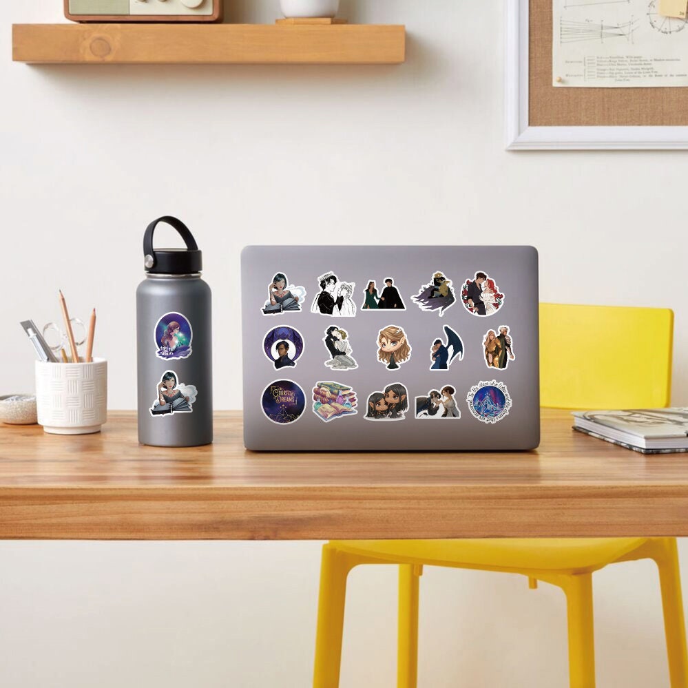 100 ACOTAR Velaris Cartoon Sticker Pack for - Etsy Canada