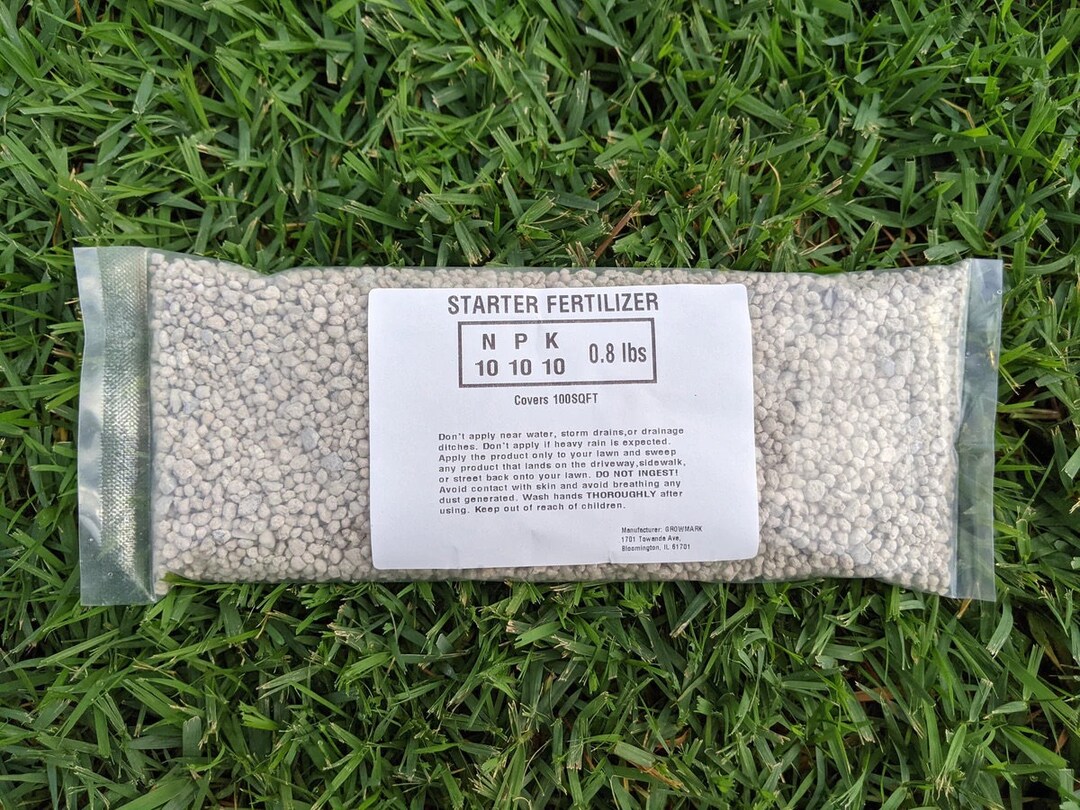 100sqft Starter Fertilizer - Etsy