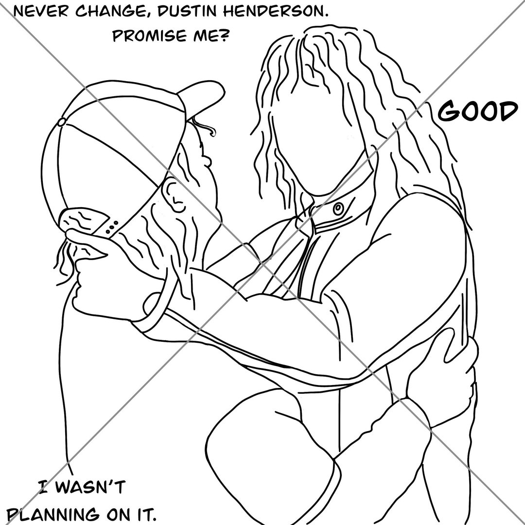 Eddie Munson and Dustin Henderson Digital Download PNG JPEG - Etsy