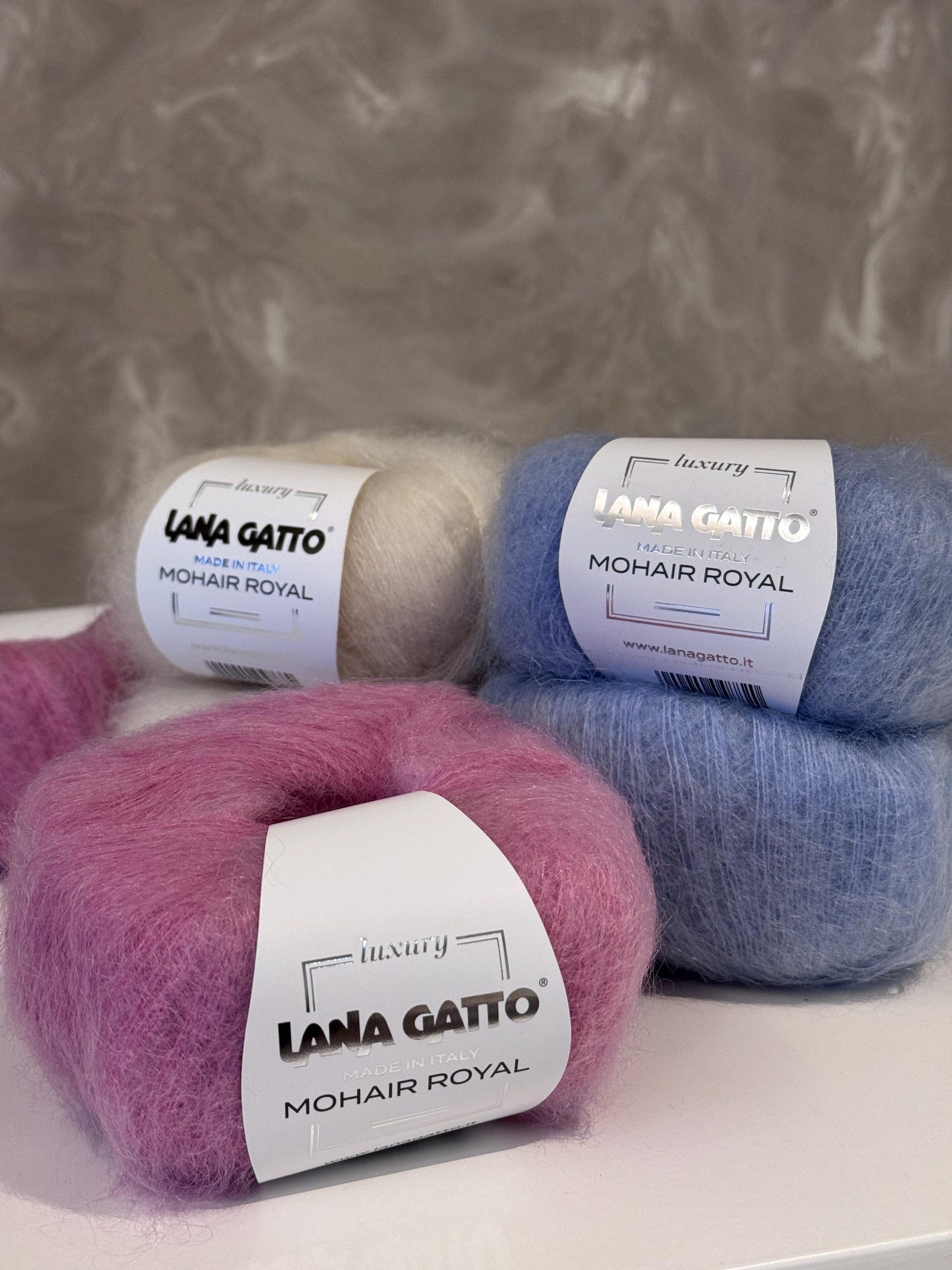 Lana Gatto Mohair Royal Kitting Yarn Mohair Yarn Kid Mohair Gift for ...