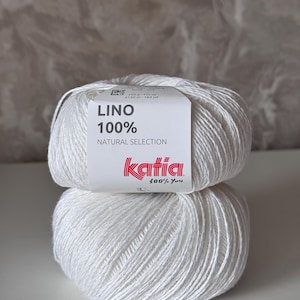 Katia 100% Lino, Natural Linen Yarn, Knitting Yarn, Linen Yarn, Summer ...