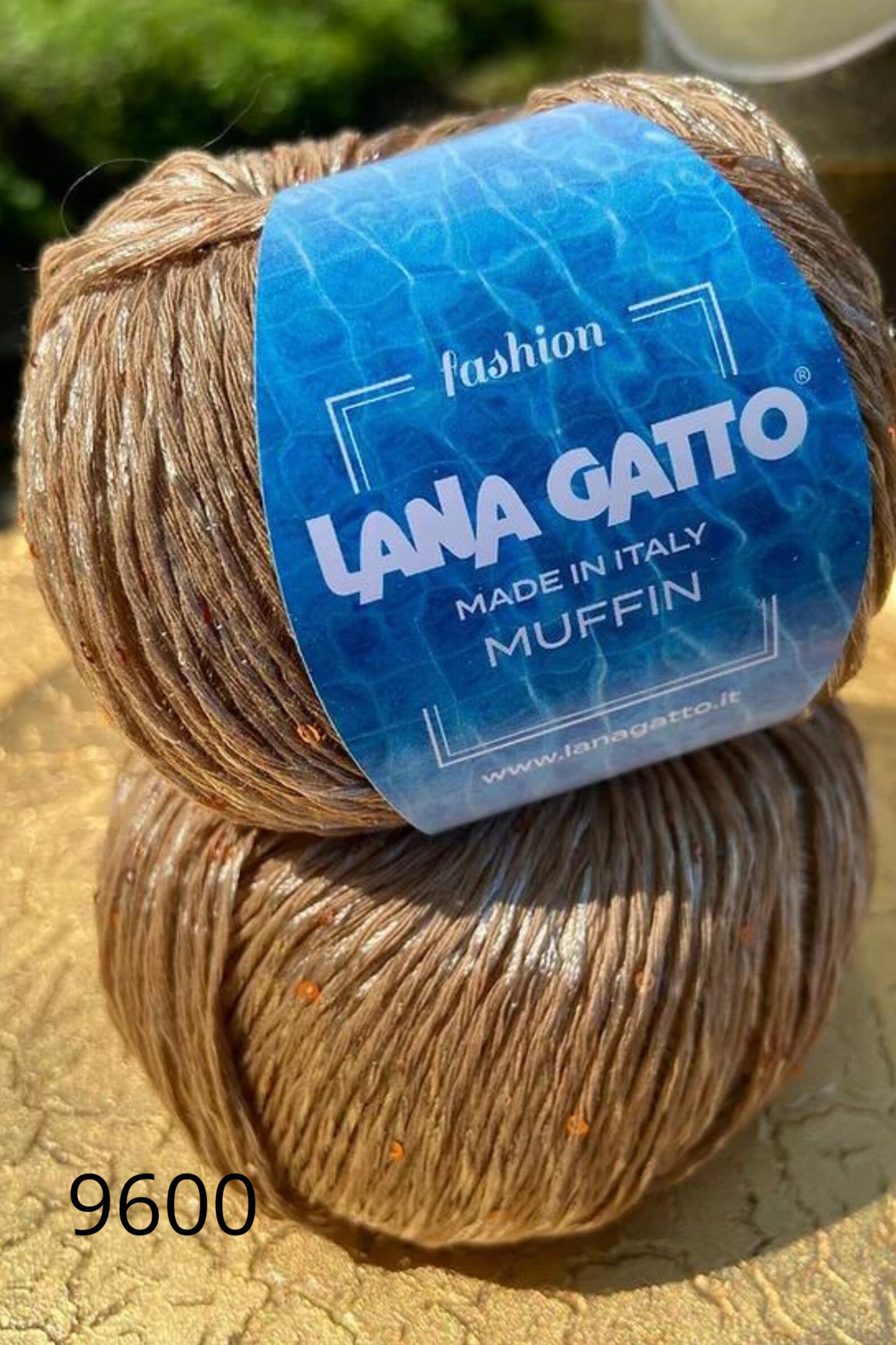 Lana Gatto Muffin Knitting Italian Yarn With Sequins Summer Yarn Cotton ...