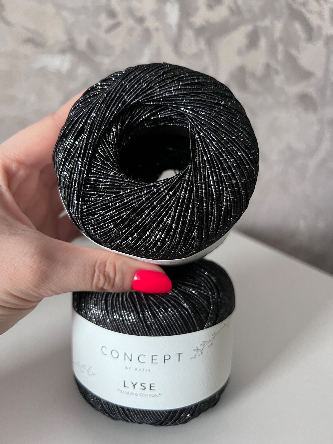 Glitter Knitting Yarn, Italian Shiny Yarn, Cotton Yarn, Shiny Yarn ...