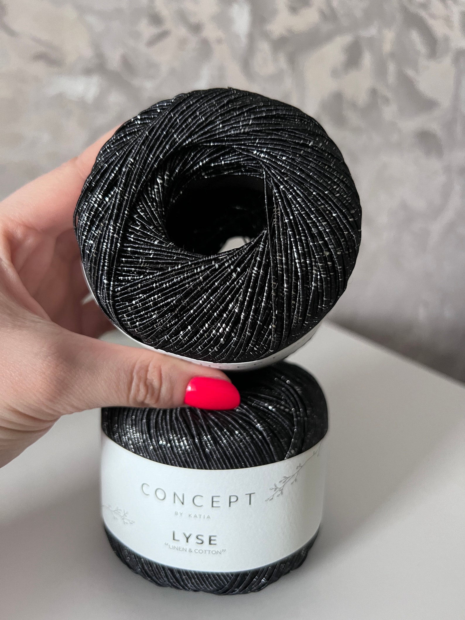 Glitter Knitting Yarn, Italian Shiny Yarn, Cotton Yarn, Shiny Yarn ...