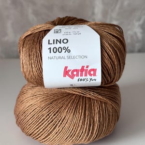 Katia 100% Lino, Natural Linen Yarn, Knitting Yarn, Linen Yarn, Summer ...