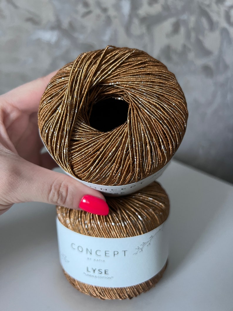 Glitter Knitting Yarn, Italian Shiny Yarn, Cotton Yarn, Shiny Yarn ...