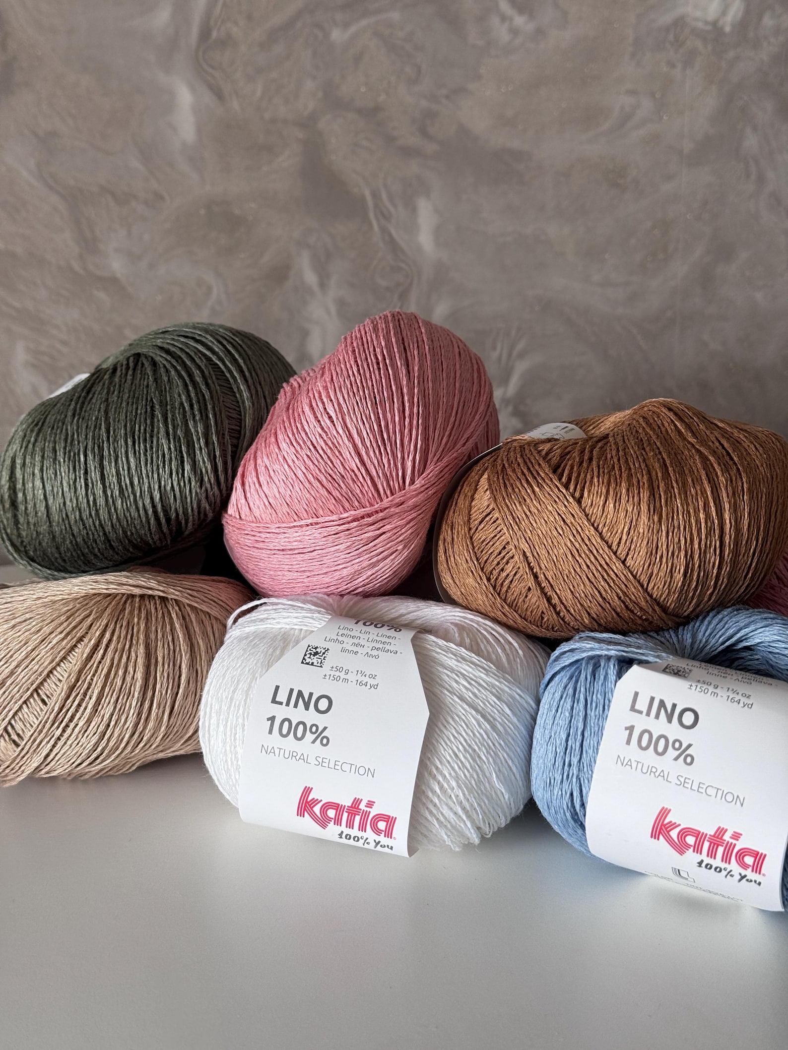 Katia 100% Lino, Natural Linen Yarn, Knitting Yarn, Linen Yarn, Summer ...