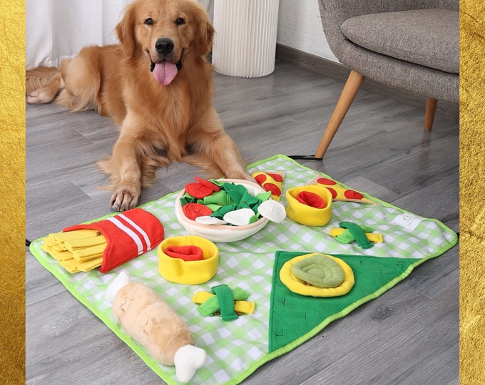 Pet Snuffle Mat Pet Interactive Toy for Sniff Training and Slow Feeding ...