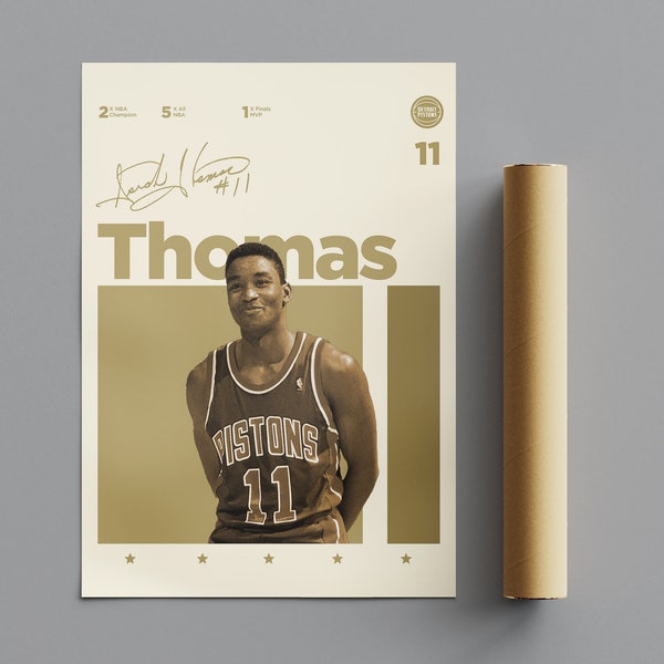 Isiah Thomas - Etsy