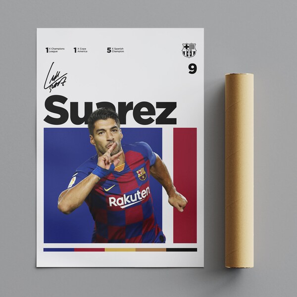 Luis Suarez - Etsy