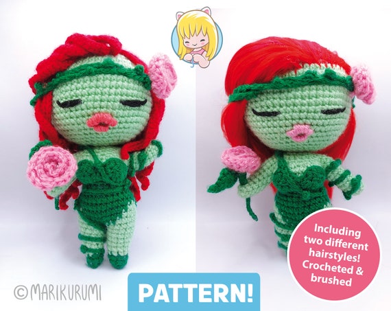 Crochet PATTERN Flora Including 2 Hairstyles - Etsy