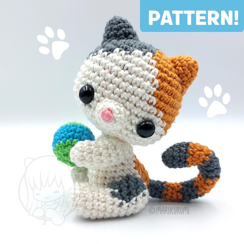 Tortoiseshell Cat Plush - Etsy