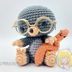 Crochet PATTERN Monty Mole With Wally Worm and Molehill, Cute Adorable ...