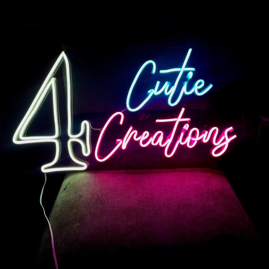 Custom Neon Sign Neon Sign Aesthetic Neon Sign Name Neon Sign Neon Sign ...