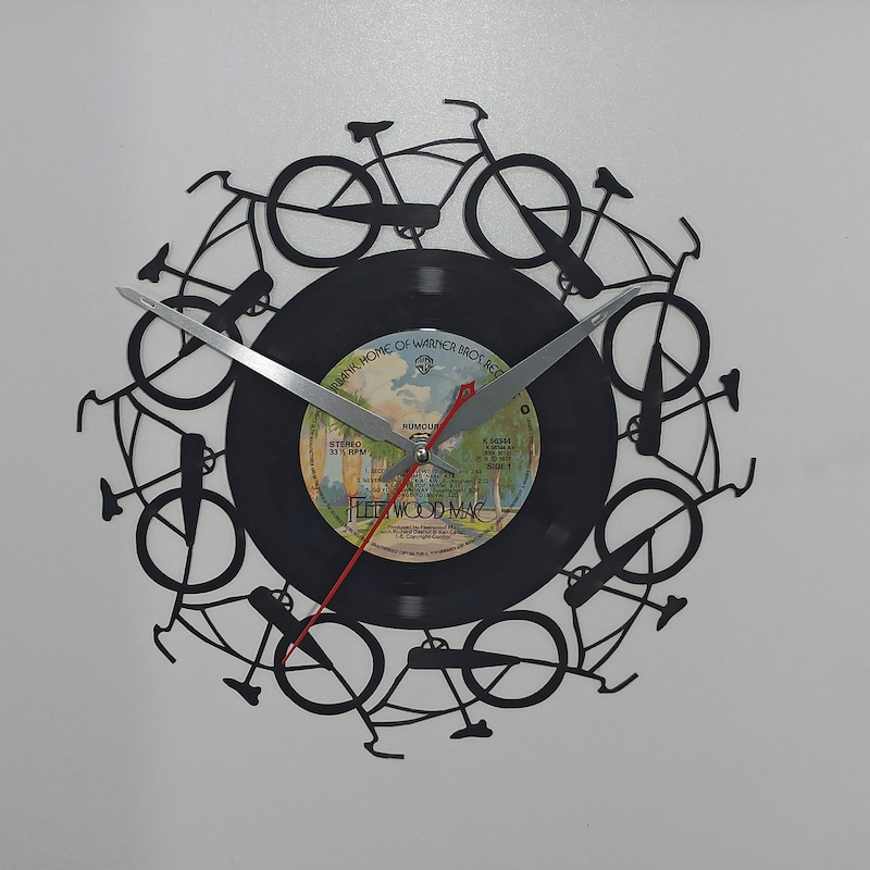 Bicycle Wall Clock - Etsy