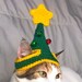 Christmas Tree Cat Hat, Holiday Hat for Cats, Festive Cat Hat, Fun Cat ...